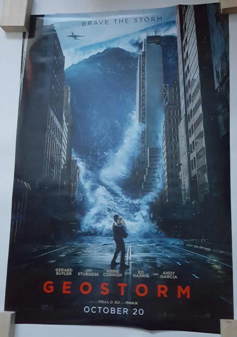 Geostorm (“Brave The Storm” edition) – MooVPosters